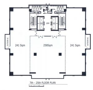 7rd Floor – 25th Floor – PT Menara Anugrah